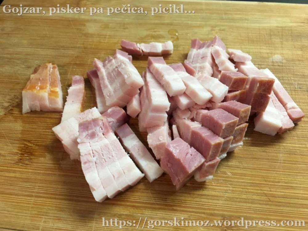 Goveji vampi po tržaško – Gojzar, pisker pa pečica, picikl…